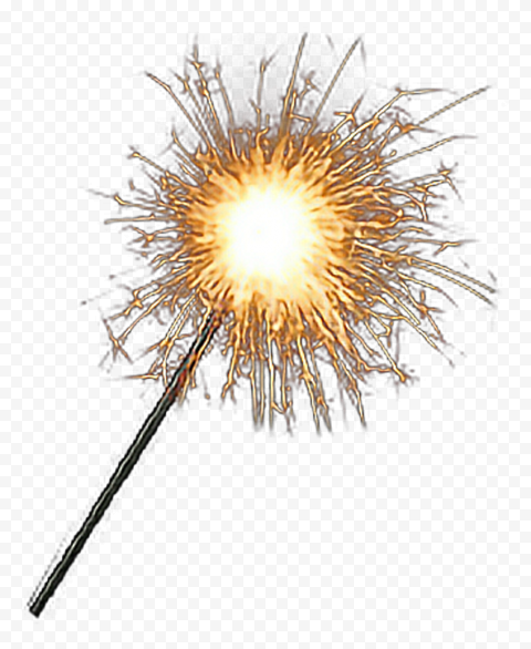 Sparkler Candle Celebration PNG | Citypng