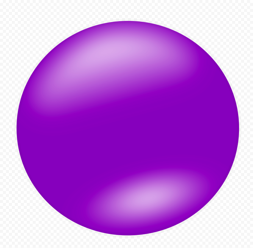 Sphere Circle Button Purple Color FREE PNG | Citypng