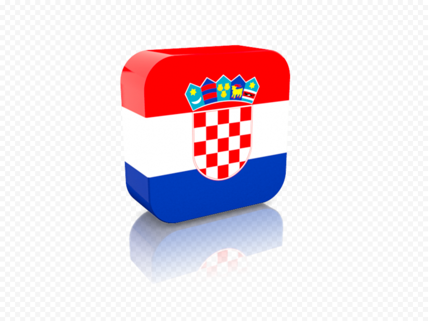 Croatia Square Framed Flag Icon | Citypng