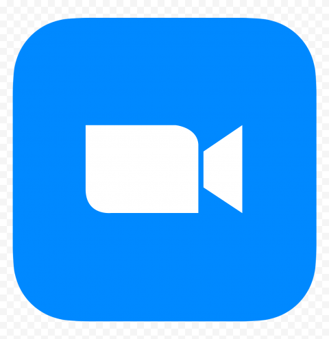 Square Blue Zoom Logo Icon Transparent Background | Citypng