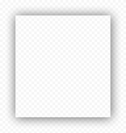Square Frame With Shadow Effect HD PNG | Citypng