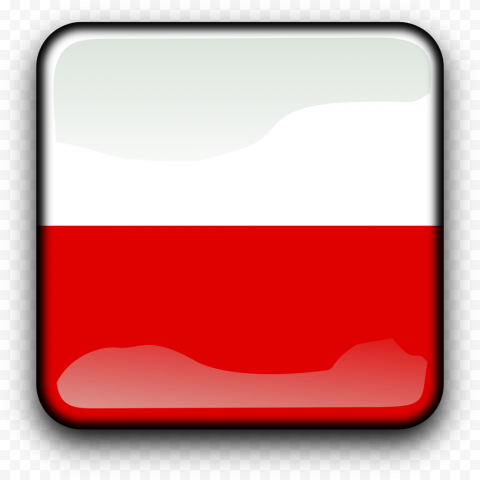 HD Poland Square Metal Framed Flag Icon PNG | Citypng