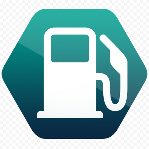 Station Gasoline Esso Fuel Hexagon Icon | Citypng