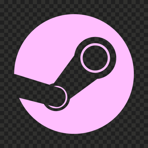 Steam Pink Circle Icon PNG | Citypng