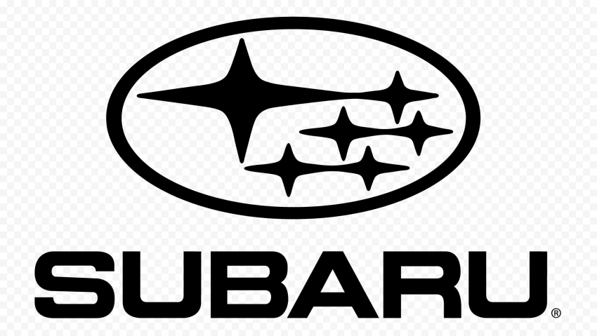 Subaru Black Logo PNG | Citypng