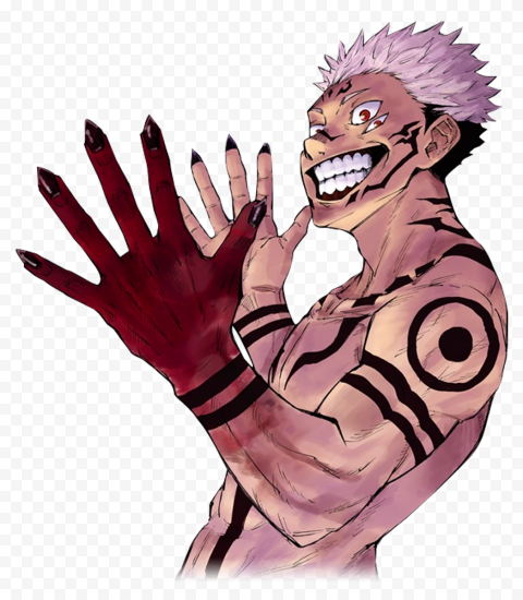 Sukuna Jujutsu Kaisen Artwork Character PNG | Citypng