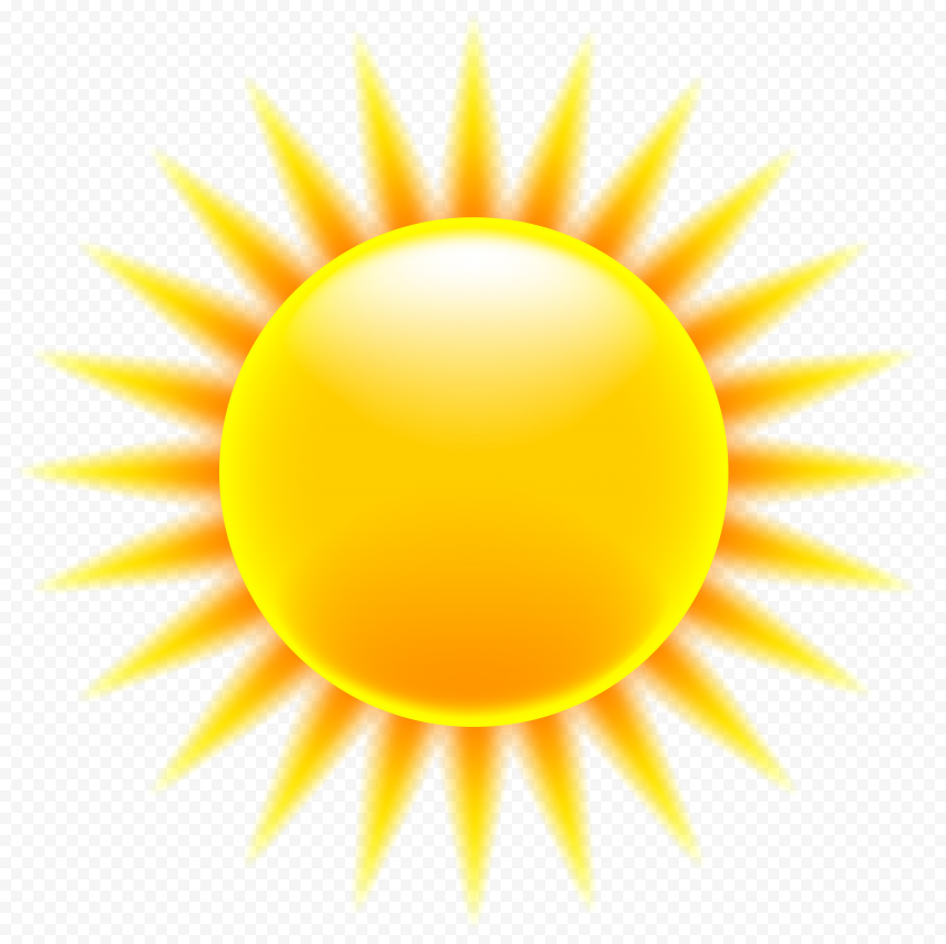 Blue Sun Clipart Transparent