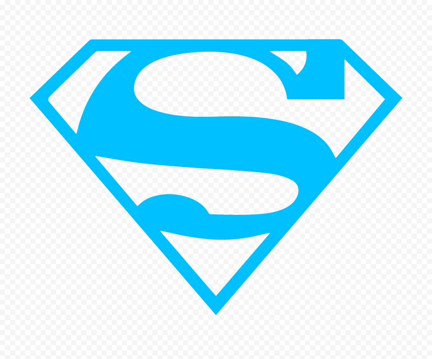 Superman S Blue Logo Sign PNG Image | Citypng