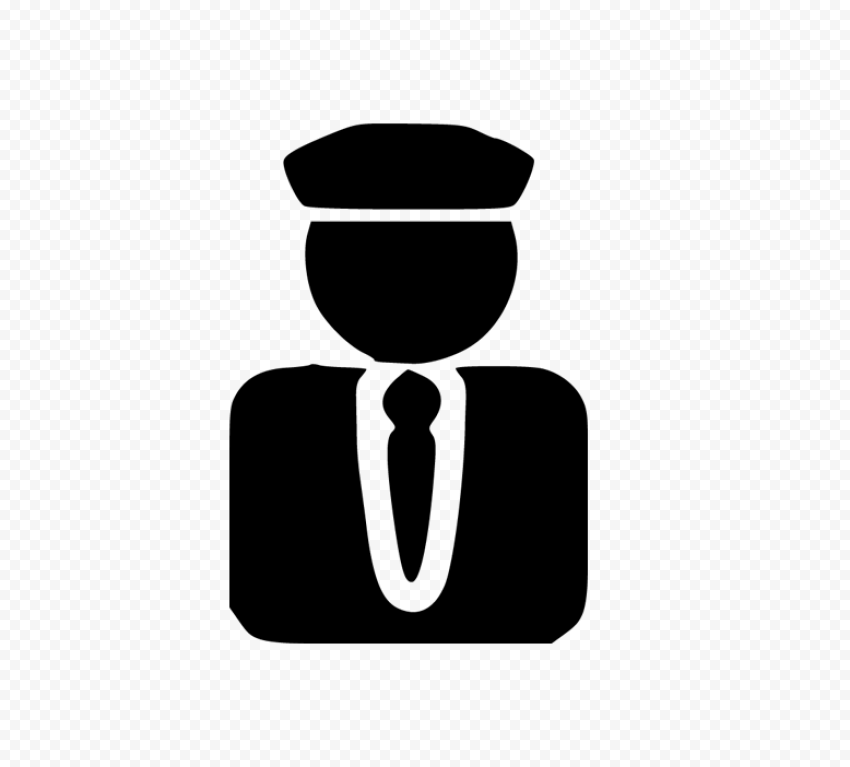 Taxi Driver Black Logo Icon PNG | Citypng