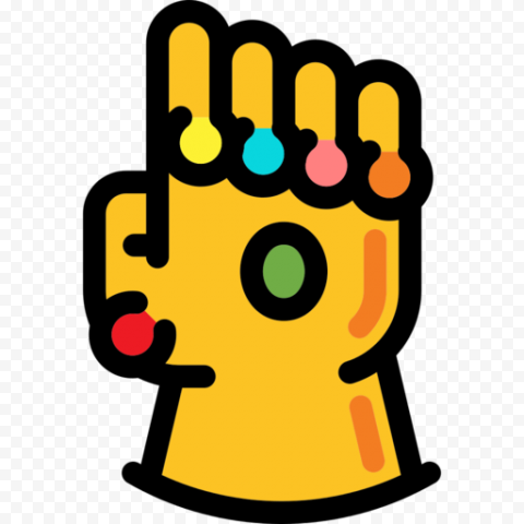 Thanos Hand Gloves Icon PNG | Citypng