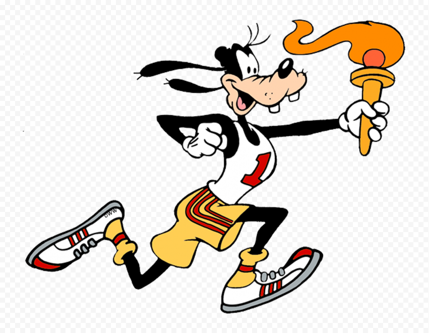 Transparent Goofy Running Olympic Games | Citypng