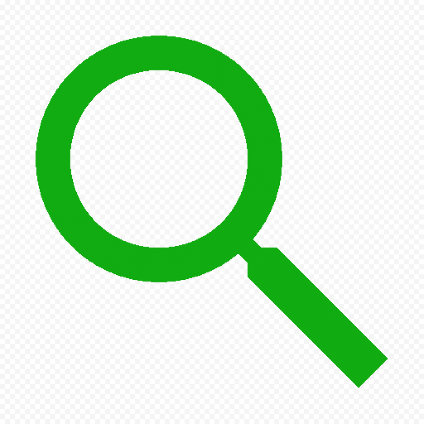 Transparent Green Search Icon Button | Citypng
