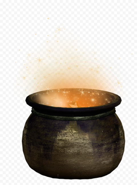 Transparent HD Halloween Witch Cauldron Illustration | Citypng