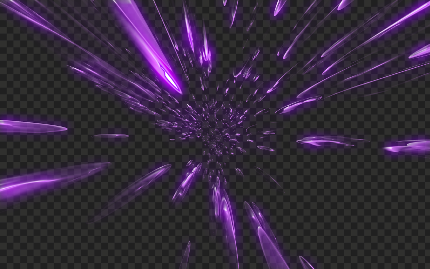 Transparent HD Purple Spark Effect | Citypng