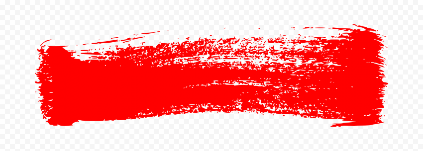 Transparent HD Red Brush Strokes Grunge Effect | Citypng