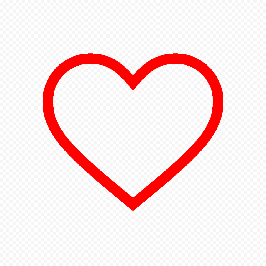 Transparent HD Red Heart Love Valentine Symbol Sign Icon | Citypng