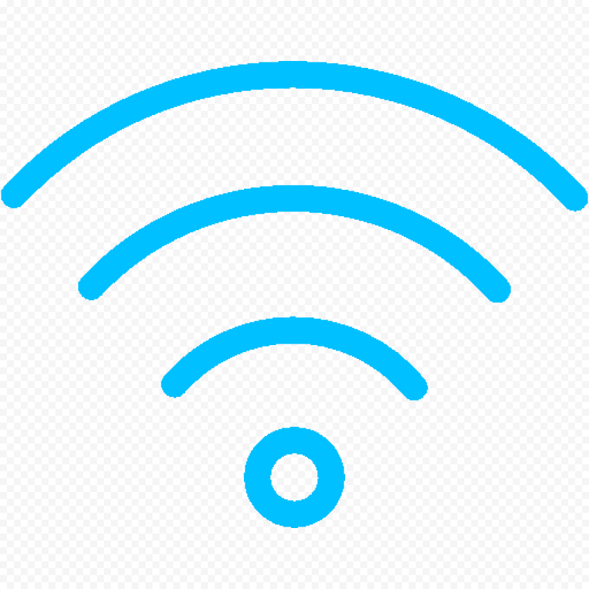Transparent HD Wi-Fi Wireless Wifi Blue Logo Icon | Citypng