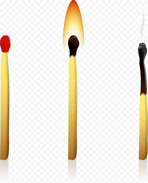Transparent Three Matchstick Matches Illustration | Citypng
