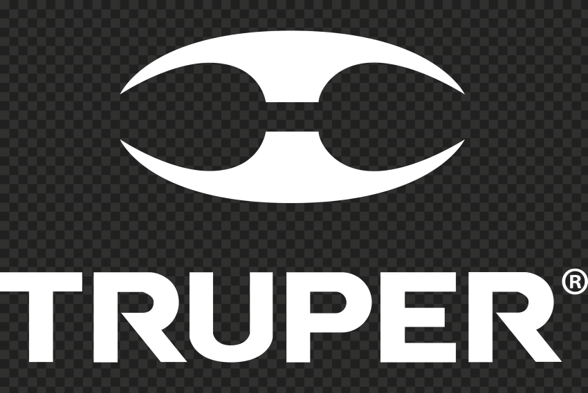 Truper White Logo Transparent PNG | Citypng