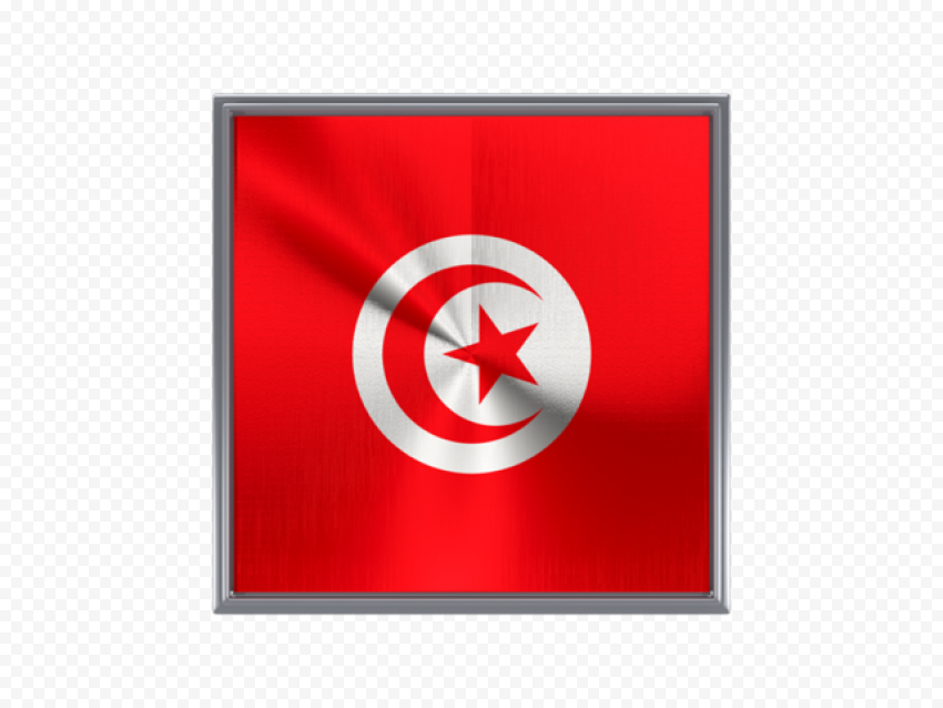 HD National Tunisian Flag PNG | Citypng