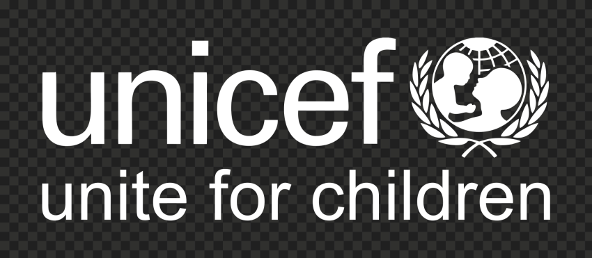 UNICEF Unite For Children White Logo HD PNG | Citypng