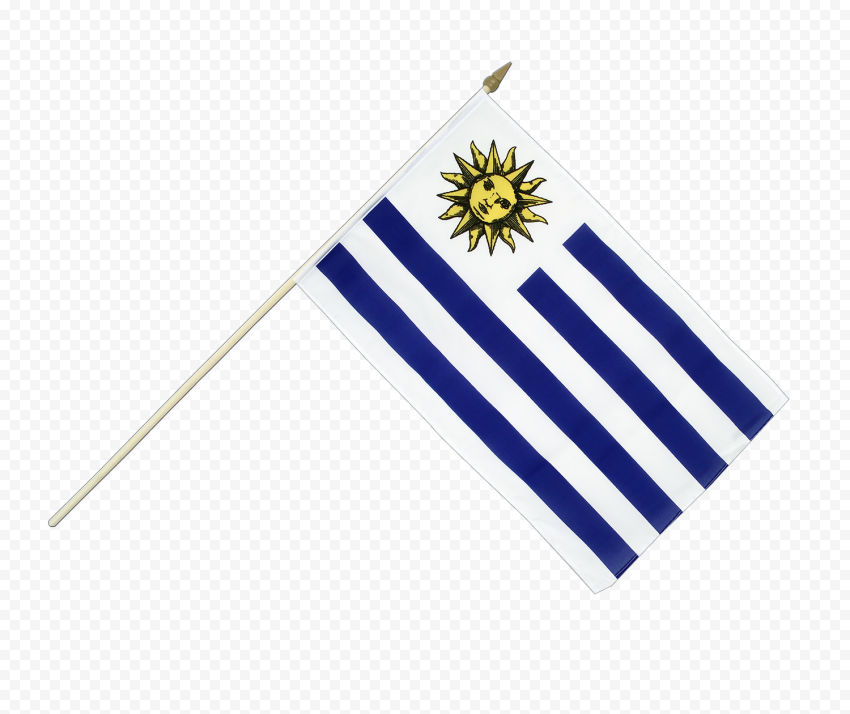 Uruguay Small Flag Pole PNG | Citypng