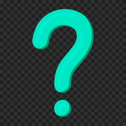 Green Question Mark Icon