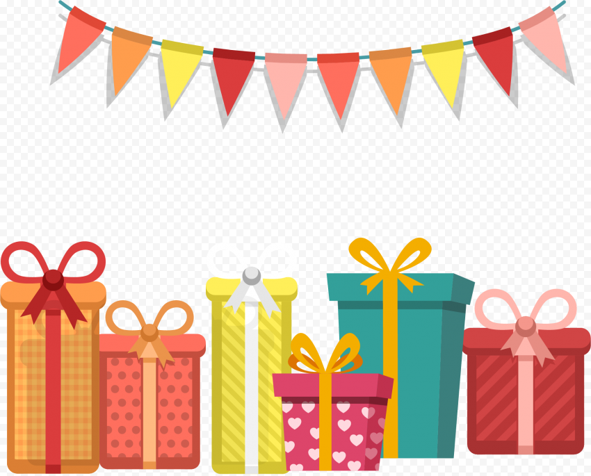 Vector Group Of Gift Box Holiday Event | Citypng