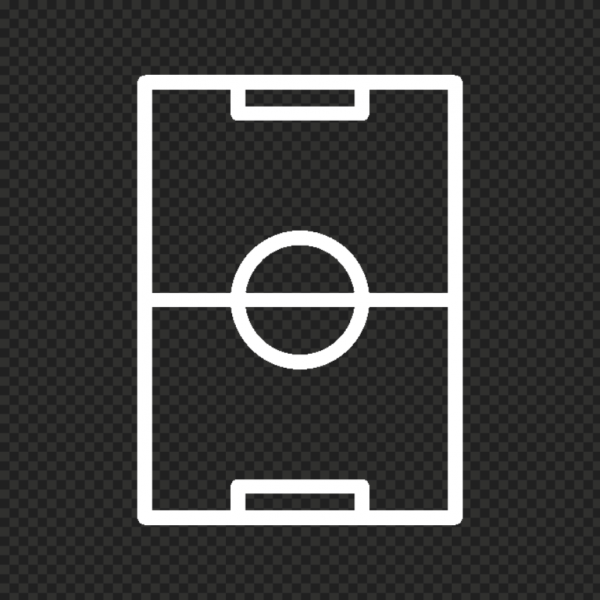 Vertical White Pitch Stadium Icon Transparent PNG | Citypng