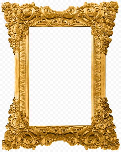 Vintage Gold Frame PNG Image | Citypng