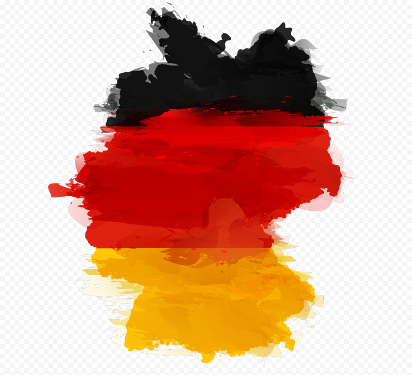 Watercolor Germany Flag | Citypng