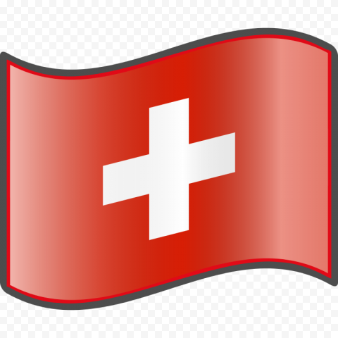 Wavy Switzerland Swiss Icon Flag PNG | Citypng