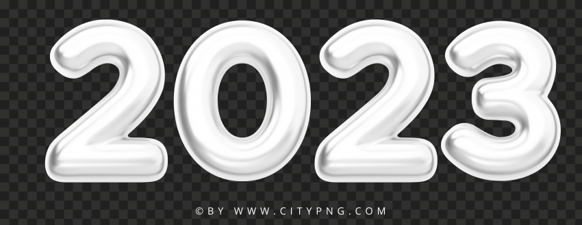 White 2023 Text HD PNG | Citypng