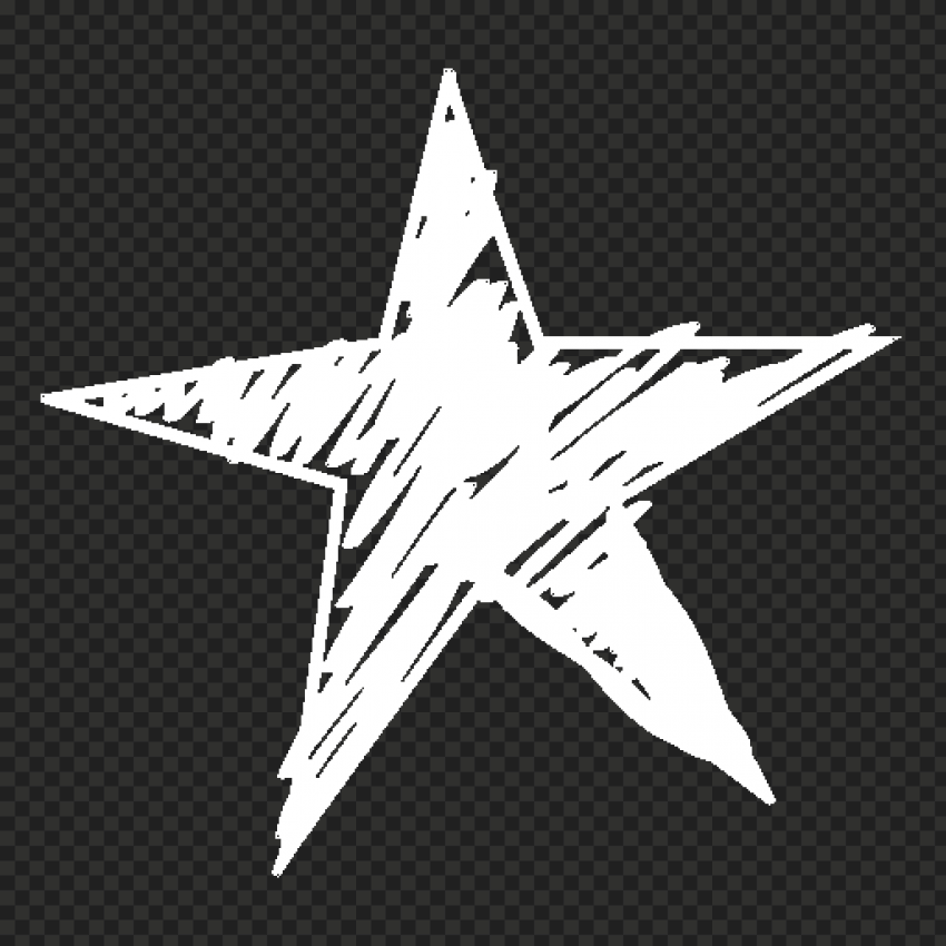 White Star Transparent Background
