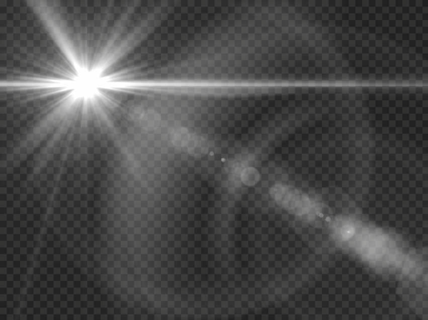 White Lens Flare Png