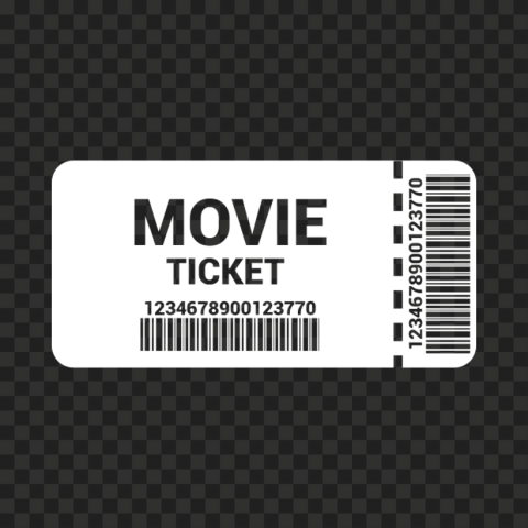 Ticket Barcode Png