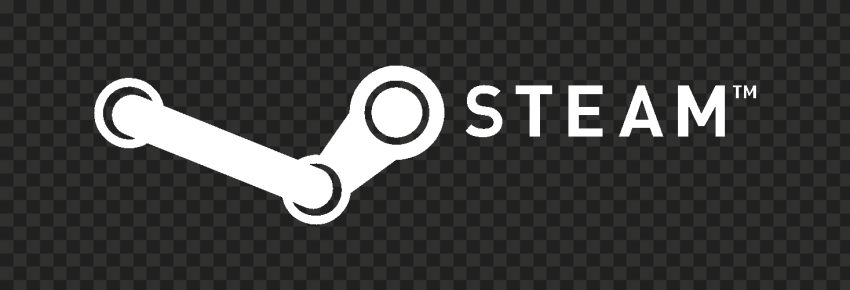 White Steam Logo Image PNG | Citypng