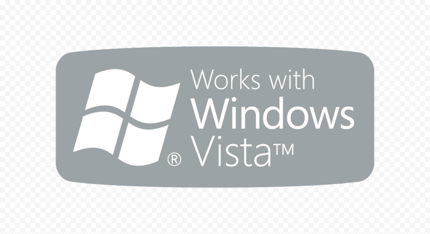 Windows Vista Logo Black