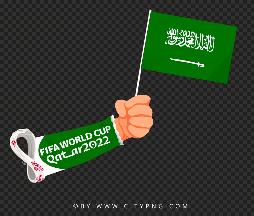 2022 World Cup Hand Holding Netherlands Flag Pole PNG | Citypng
