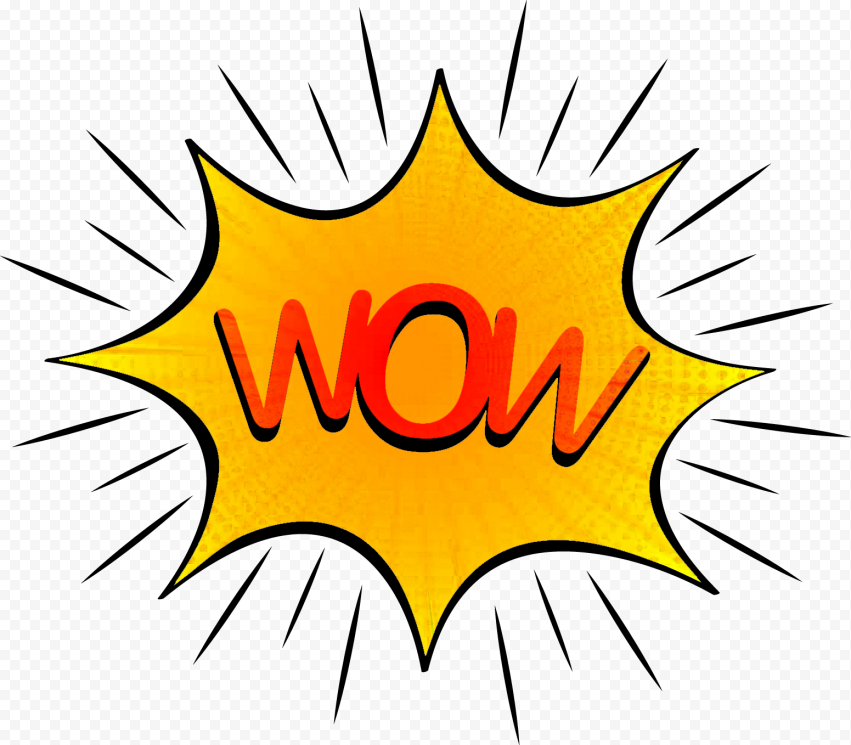 WoW Expression Comic Explosion Effect HD PNG | Citypng