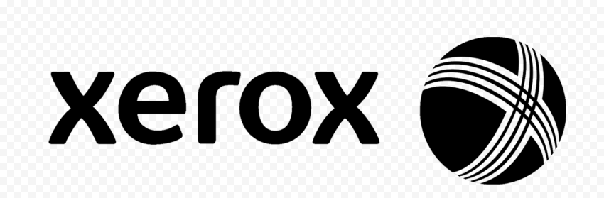 Xerox Black Logo Transparent Background | Citypng