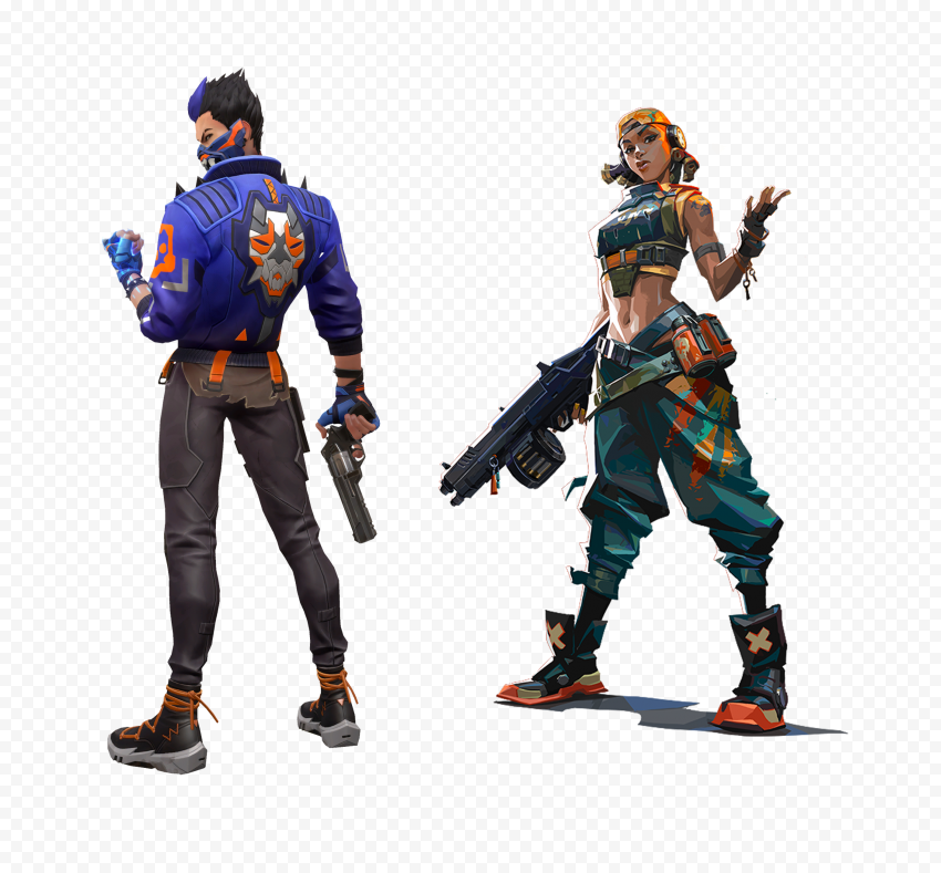Yoru & Raze Valorant Characters PNG | Citypng