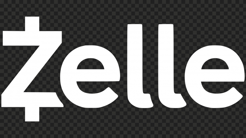 Zelle White Logo Transparent PNG | Citypng