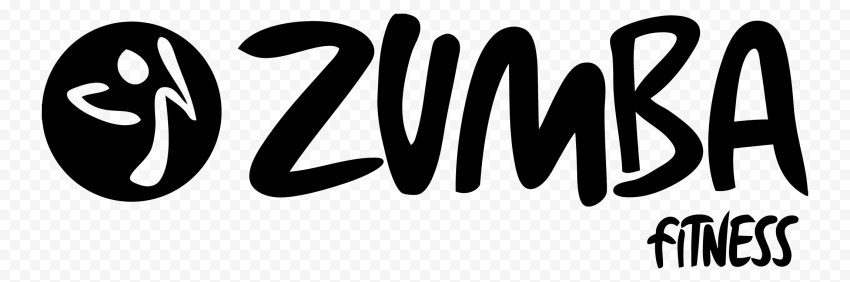 Zumba Fitness Black Logo Transparent Background | Citypng