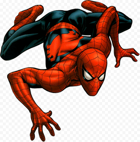 HD Standing Spider Man Cartoon Character PNG | Citypng