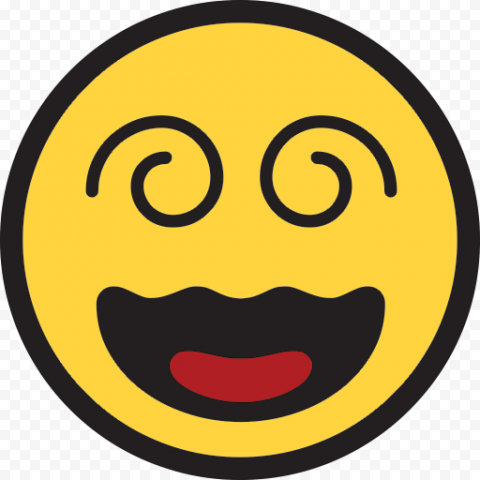 Yellow Dizzy Emoji Face Illustration Dizziness | Citypng