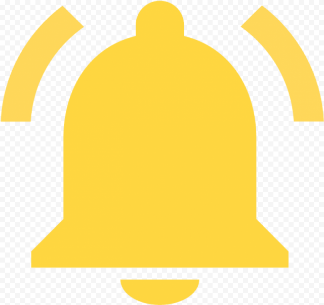 Download Flat Green Notification Bell Icon PNG | Citypng