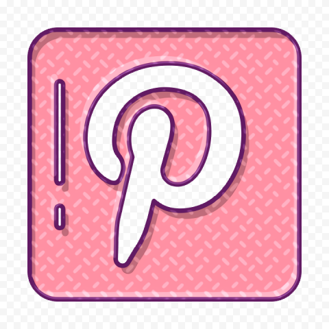 Pink Pinterest Flag Icon | Citypng