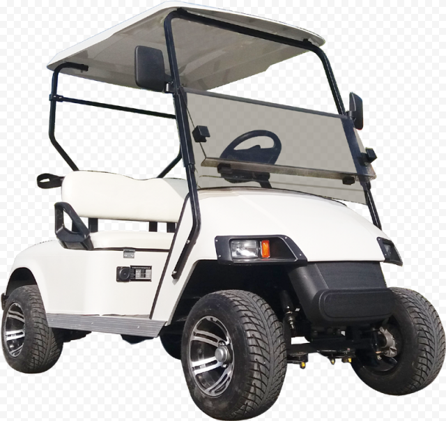 Golf Buggies Blue Cart Front View | Citypng