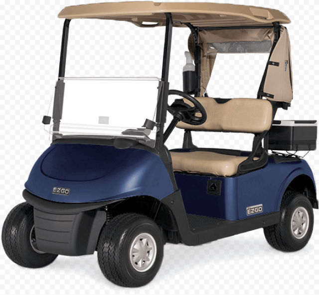 Gray Golf Buggy Cart Two Passengers Club Car | Citypng